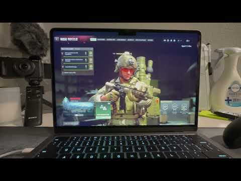Call of Duty Warzone on M2 MacBook Air!