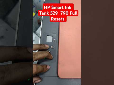 HP Smart Ink Tank 529 790 E.4 E.3 E.9 Full Resets #hp #printer #service #printersupportsoftware