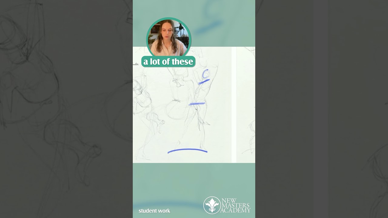 Create connected, dynamic figure drawings with tips from NMA instructor Catherine Bobkoski! #ArtTips