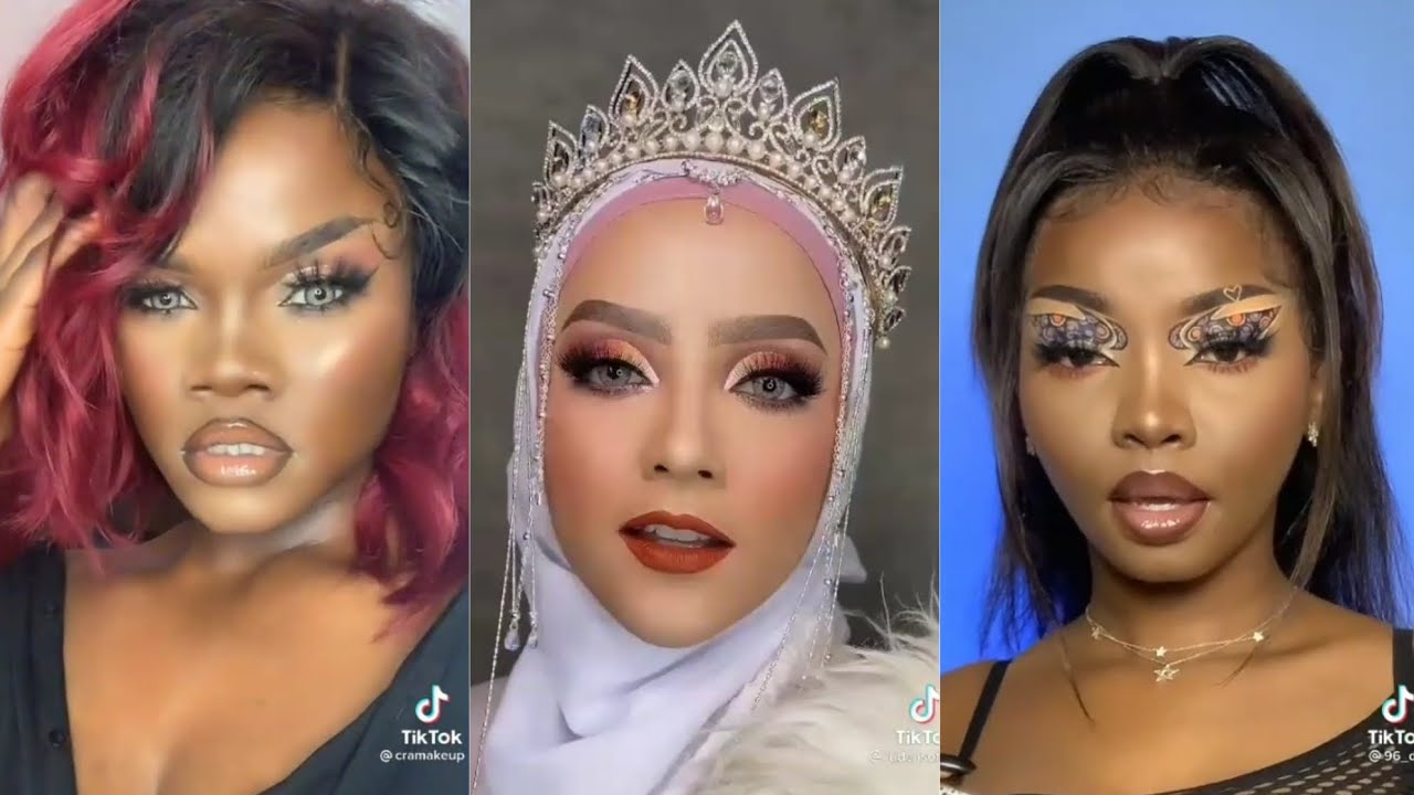 TIKTOK MAKEUP TRANSITION COMPILATION PART 3