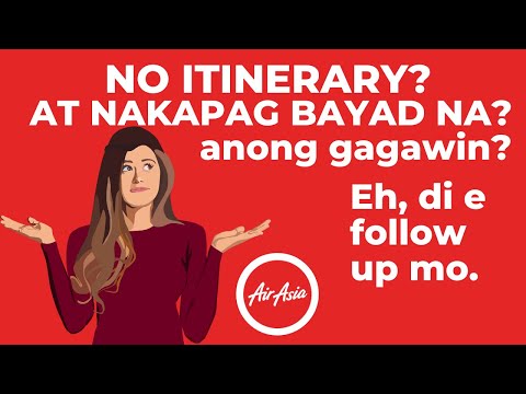 No Itinerary Received? l Airasia 2021