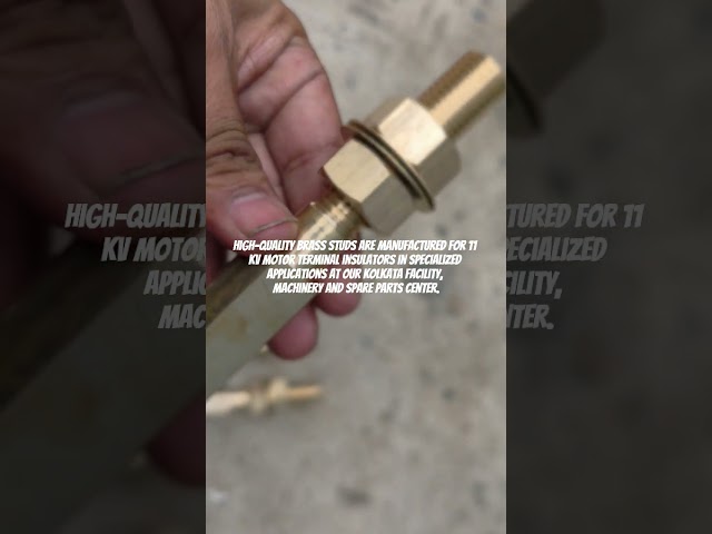 BRASS TERMINAL STUD FOR FLAME PROOF MOTORS - Terminal Stud For CGL ...