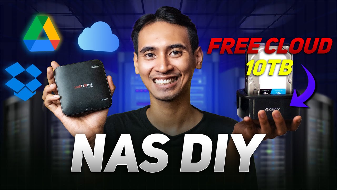 PASTI BISA !!!! MEMBUAT NAS SENDIRI DENGAN STB BEKAS ANDROID, STORAGE BESAR