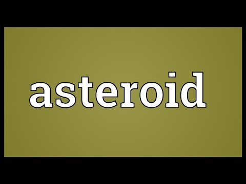 Asteroid Meaning
