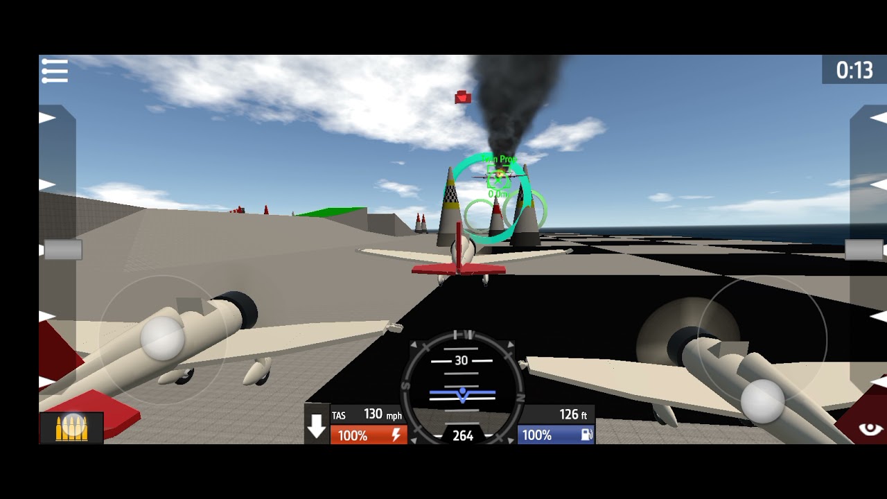 we shot the bot he is going down! simpleplanes EP11