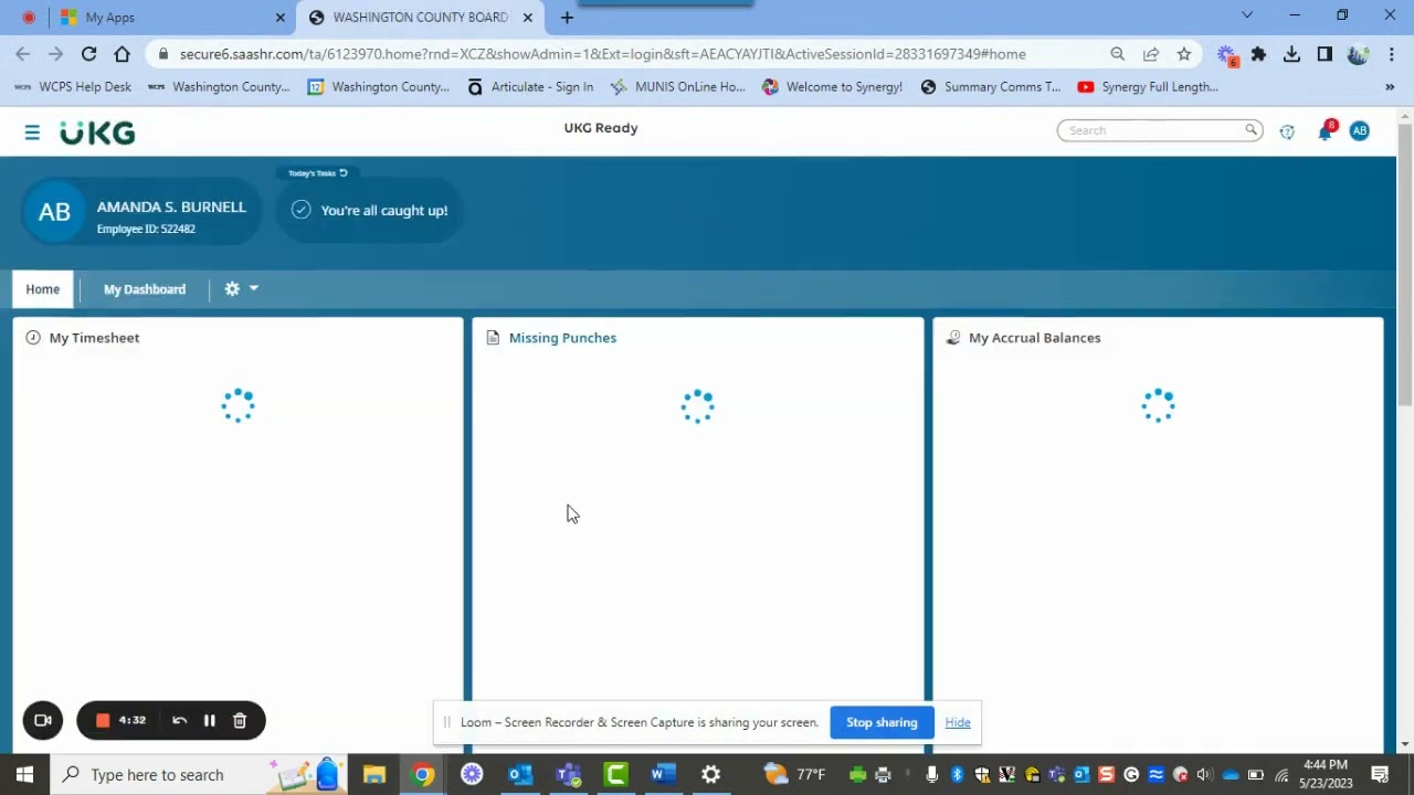 How to Clock In and Out on the UKG Website