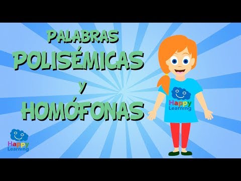 PALABRAS POLISÉMICAS Y HOMÓFONAS | Vídeos Educativos para Niños