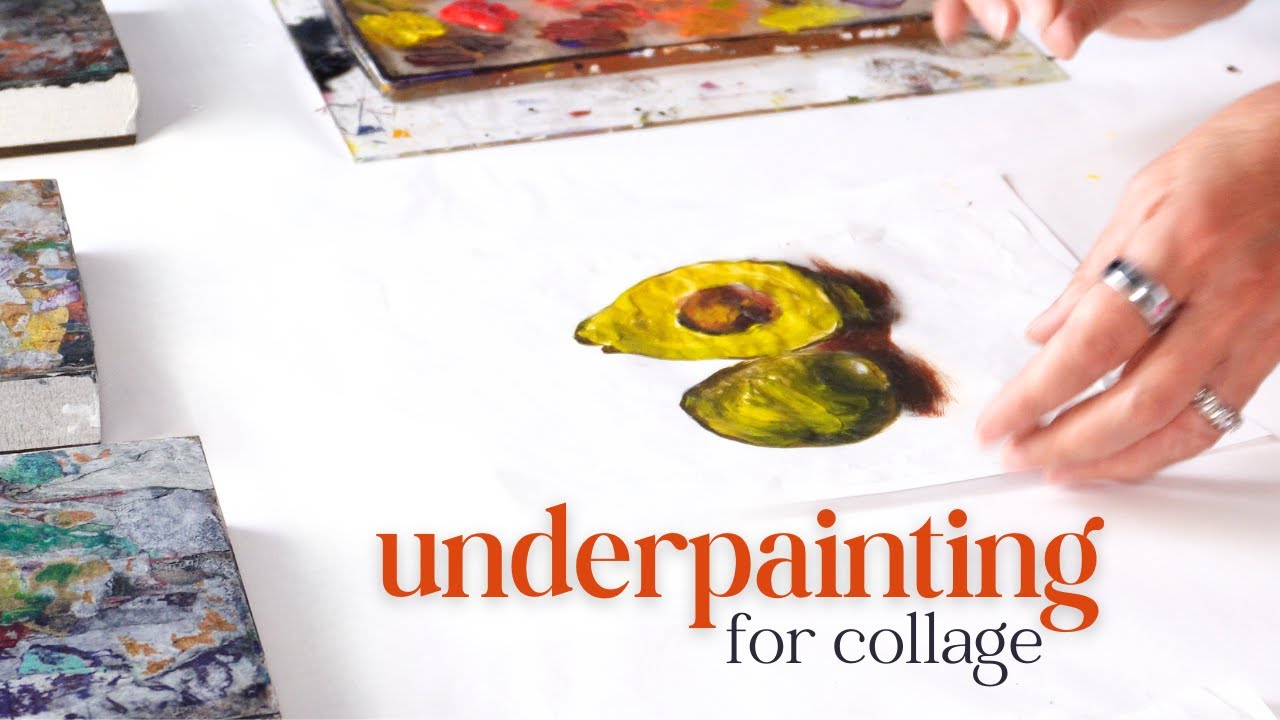 Easy Color Blocking Techniques For Mixed Media Collage