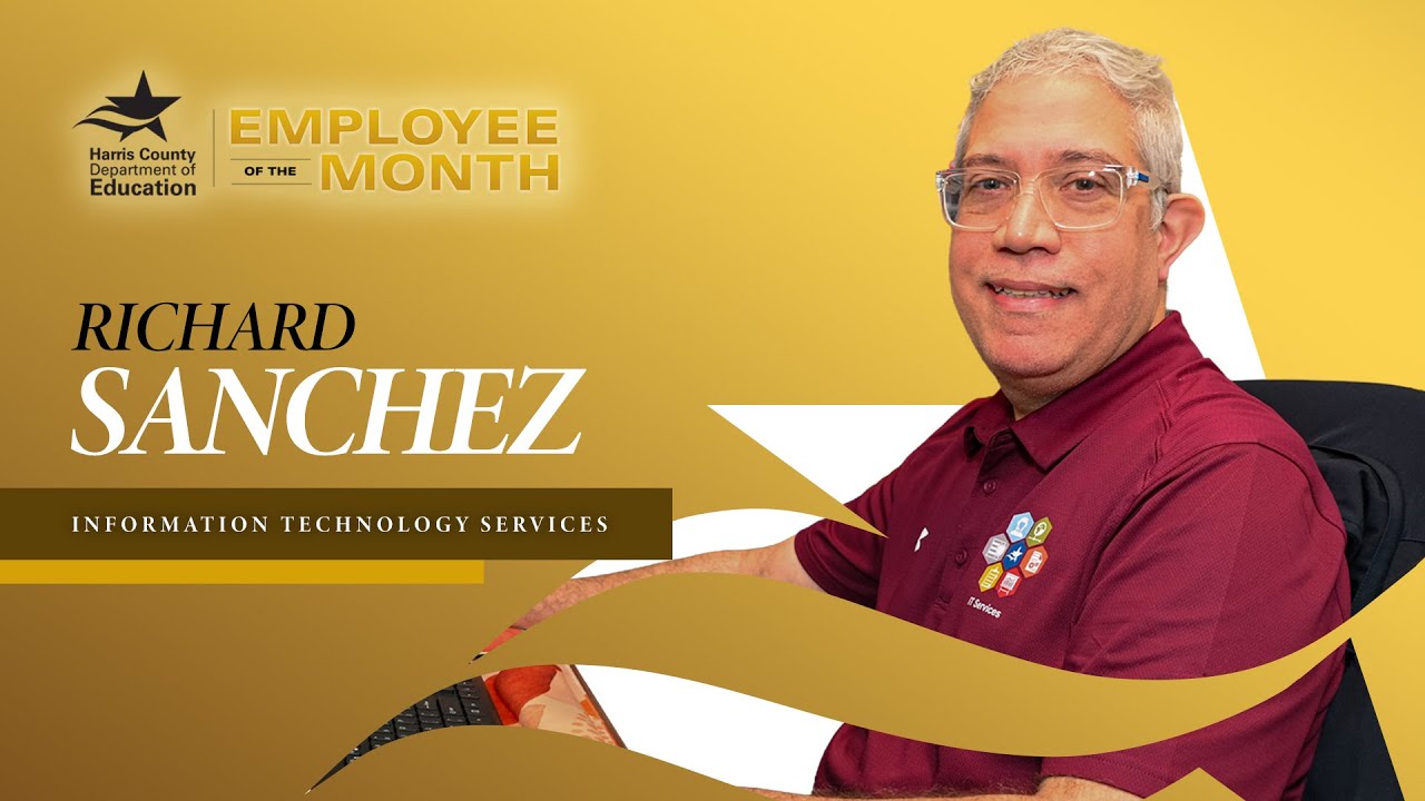 HCDE Employee Spotlight: Richard Sanchez