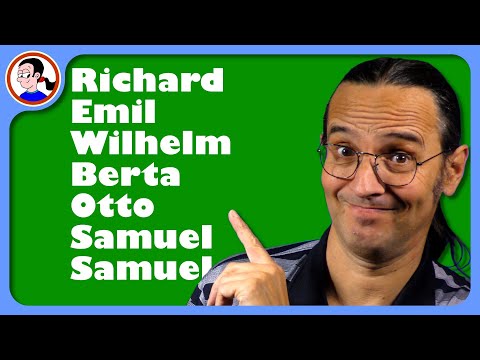 German spelling alphabets: the (nearly) full story