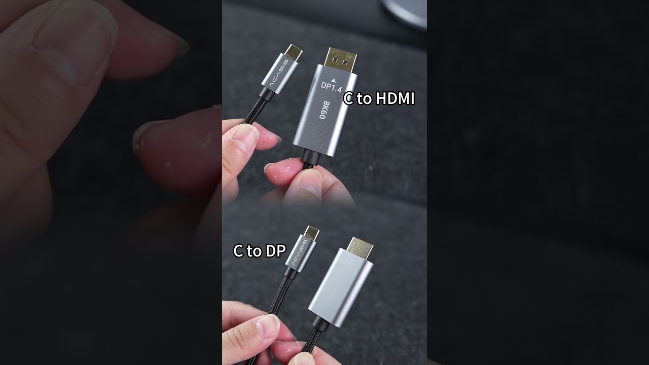 ACASIS USB C to HDMI Cable Braided Cord Compatible Thunderbolt 4, USB4 #laptop #Tablet #galaxy #ipad