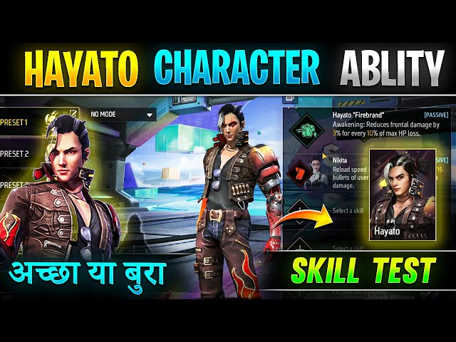 Free Fire MAX Hayato में कैरेक्टर: ताकत, कीमत और खरीदने की जानकारी पर ...