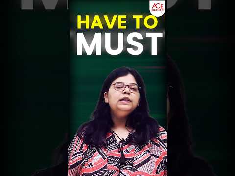 Difference Between 'Have to' and 'Must' | Functional Grammar Lesson In Hindi #shorts