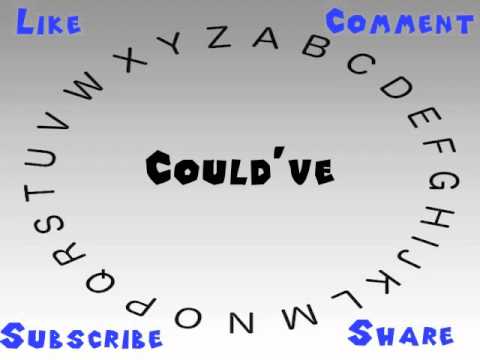 How to Say or Pronounce Could've