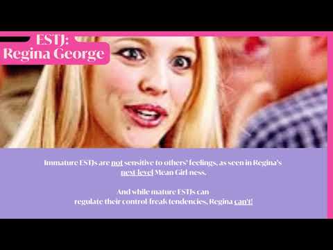 The 16 Personalities of the Mean Girls Characters #shorts