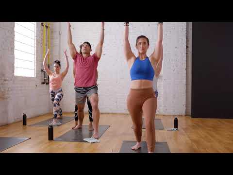 Hurdler’s Pose for Hips Yoga with Adrianne D: 20-min Class | C2 | CorePower Yoga