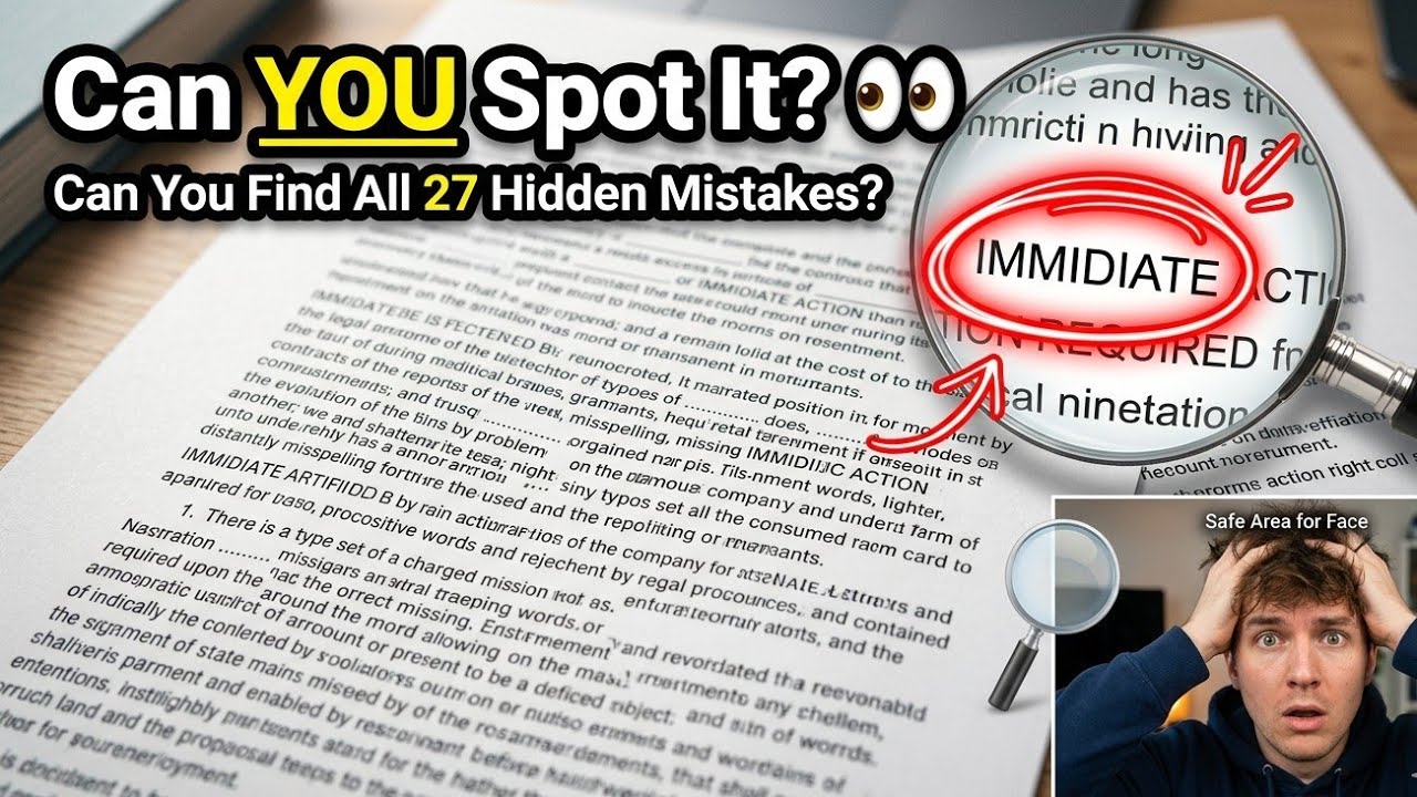 Error Checking Tests | Error Checking Tests Explained: How to Spot Mistakes FAST |