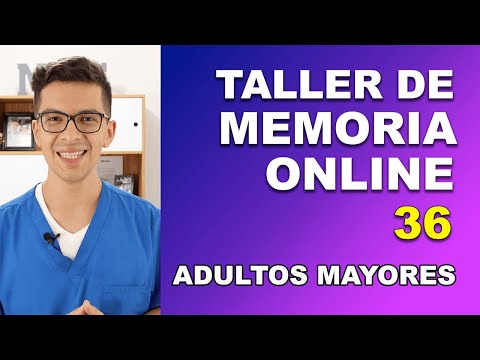 Ejercicios de MEMORIA para Adultos Mayores | Taller de Memoria Online | No. 36