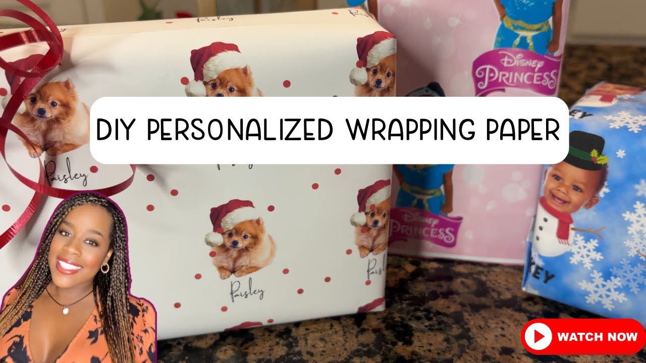 Creative DIY Personalized Wrapping Paper Ideas