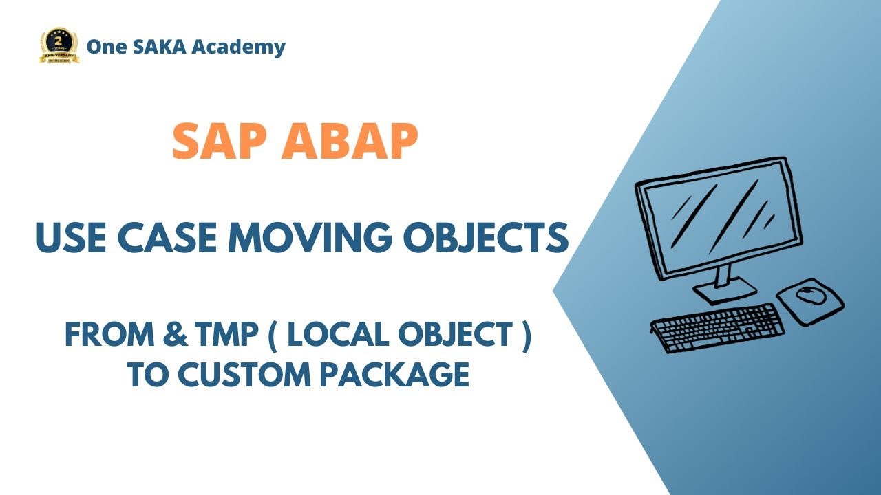 ABAP use case : move objects from Local package to custom package