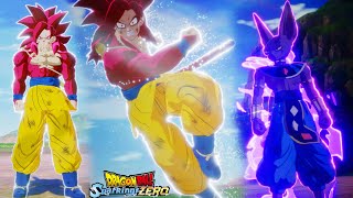 What If Post Daima SSJ4 plus God Ki Goku Fought Beerus at DRAGON BALL ...