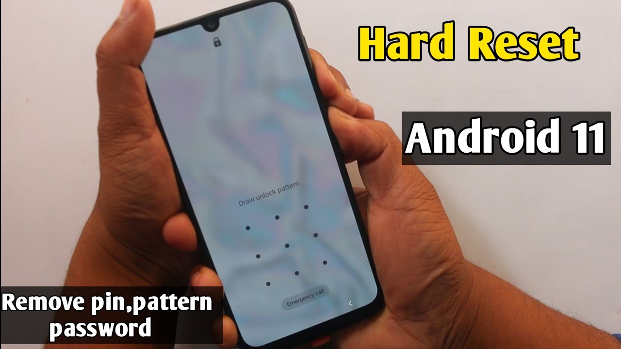 All Samsung Android 11 Hard Reset/ Remove Pin Pattern Password/Without Pc