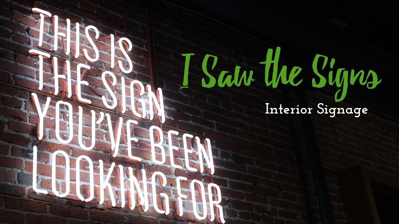 I saw the signs -- interiors (Screencast Part 2) | ResourceUMC