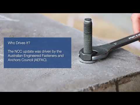 What the 2019 NCC Update for Concrete Anchoring Means | Allfasteners Australia