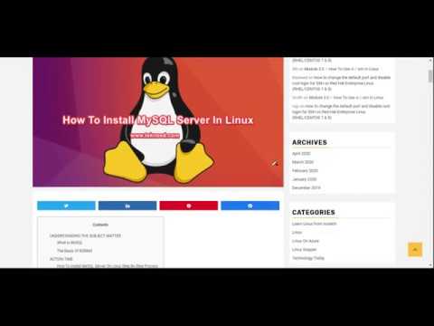 How To Install MySQL On Linux RHEL and CentOS 7&8