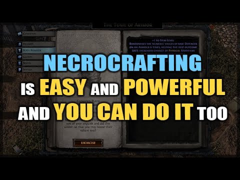 PATH of EXILE: Necropolis is Actually the EASIEST Gear Crafting in the Game - DIY GUIDE
