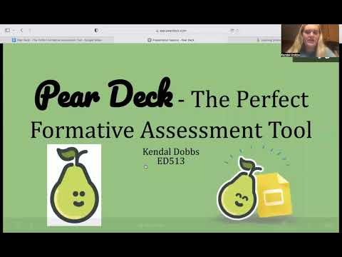 Pear Deck - A Formative Assessment Tool