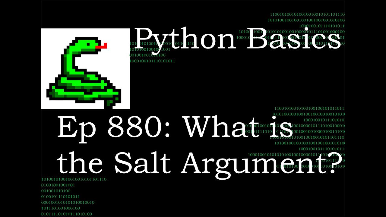Python Basics Tutorial Cryptography PBKDF2HMAC Algorithm Salt Argument || Data Encryption