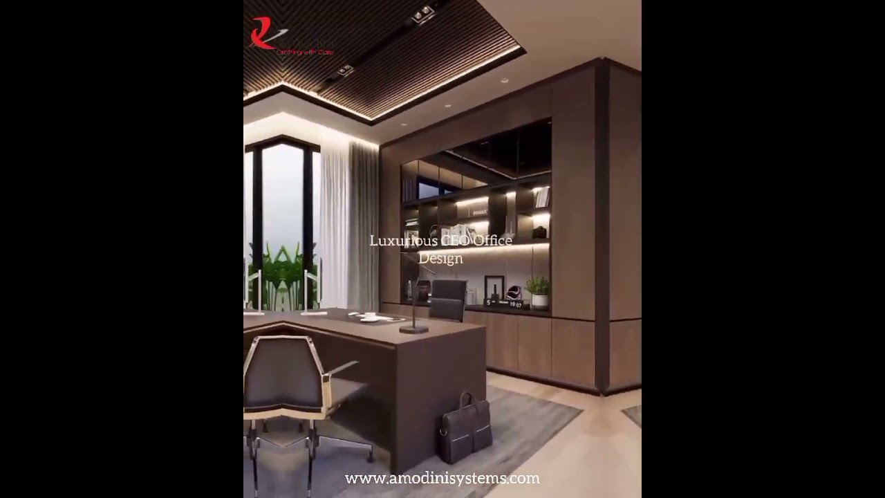 Luxury Elegance in Modern CEO Office Interior Design | CEO Office Design: How to Optimal Workspace