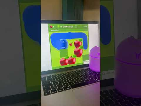 Little Google Snake Game with Real Apples 🍎