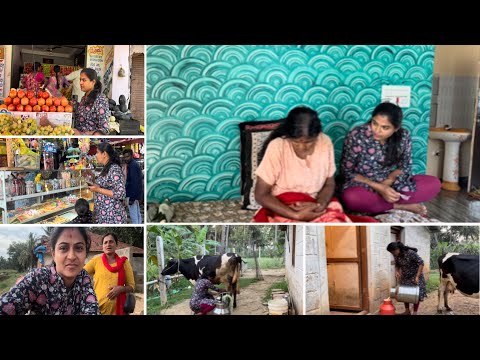 ನಮ್ಮ ಅತ್ತೆಗೆ ಹಸು ಹಾದು ಉಷಾರಿಲ್ಲ ನೋಡೋಕೆ ಹೊಕ್ತಿದೀವಿ/ಪಾಪ ನಮ್ಮ ಅತ್ತೆ ????#kannada vlog