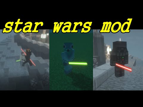 the best [ STAR WARS ] mod for minecraft