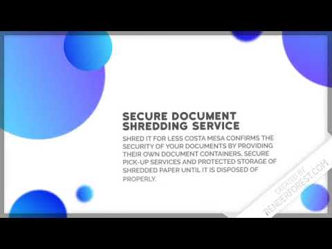 Mobile Document Shredding Companies