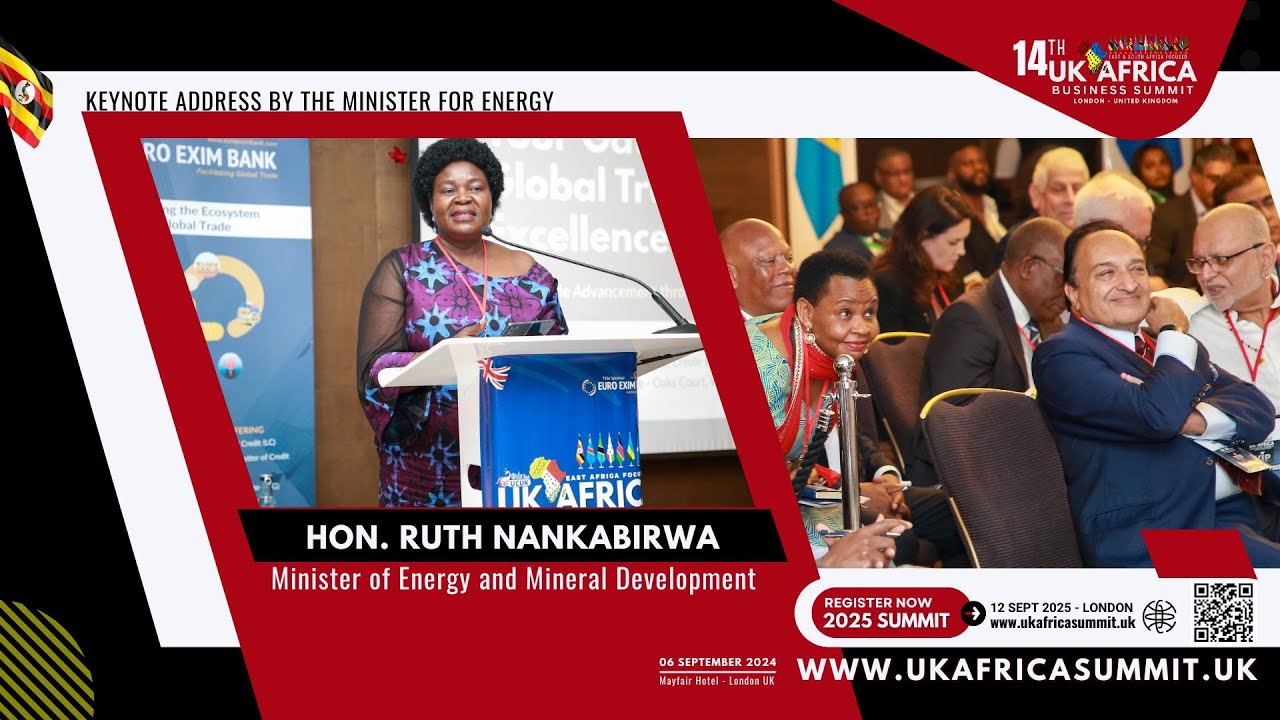 Uganda’s Energy Minister Ruth Nankabirwa Highlights Investment ...