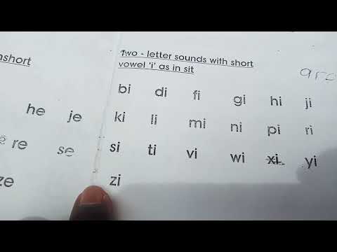 Two letter words ending with 'I'