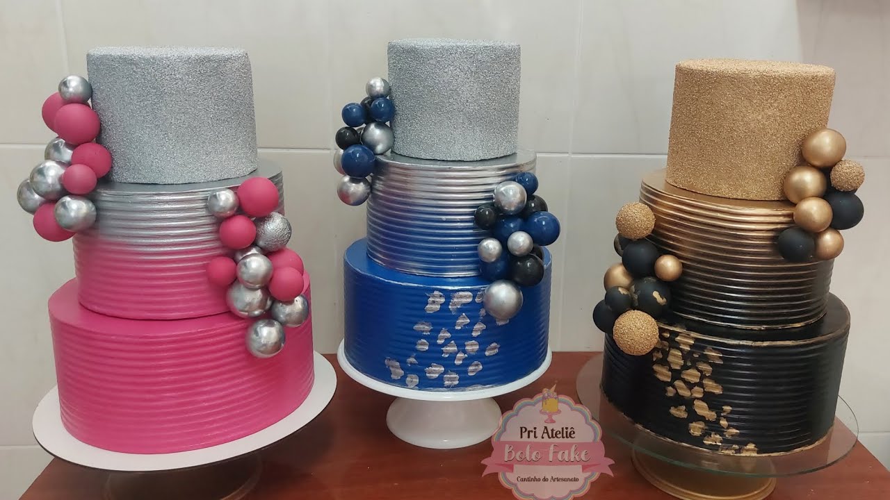 Bolo Fake Espatulado 🥰