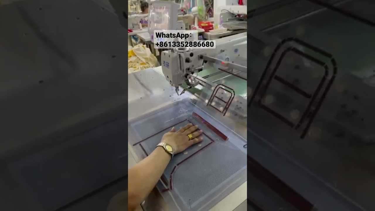 Supply of automatic sewing machines for garment factories