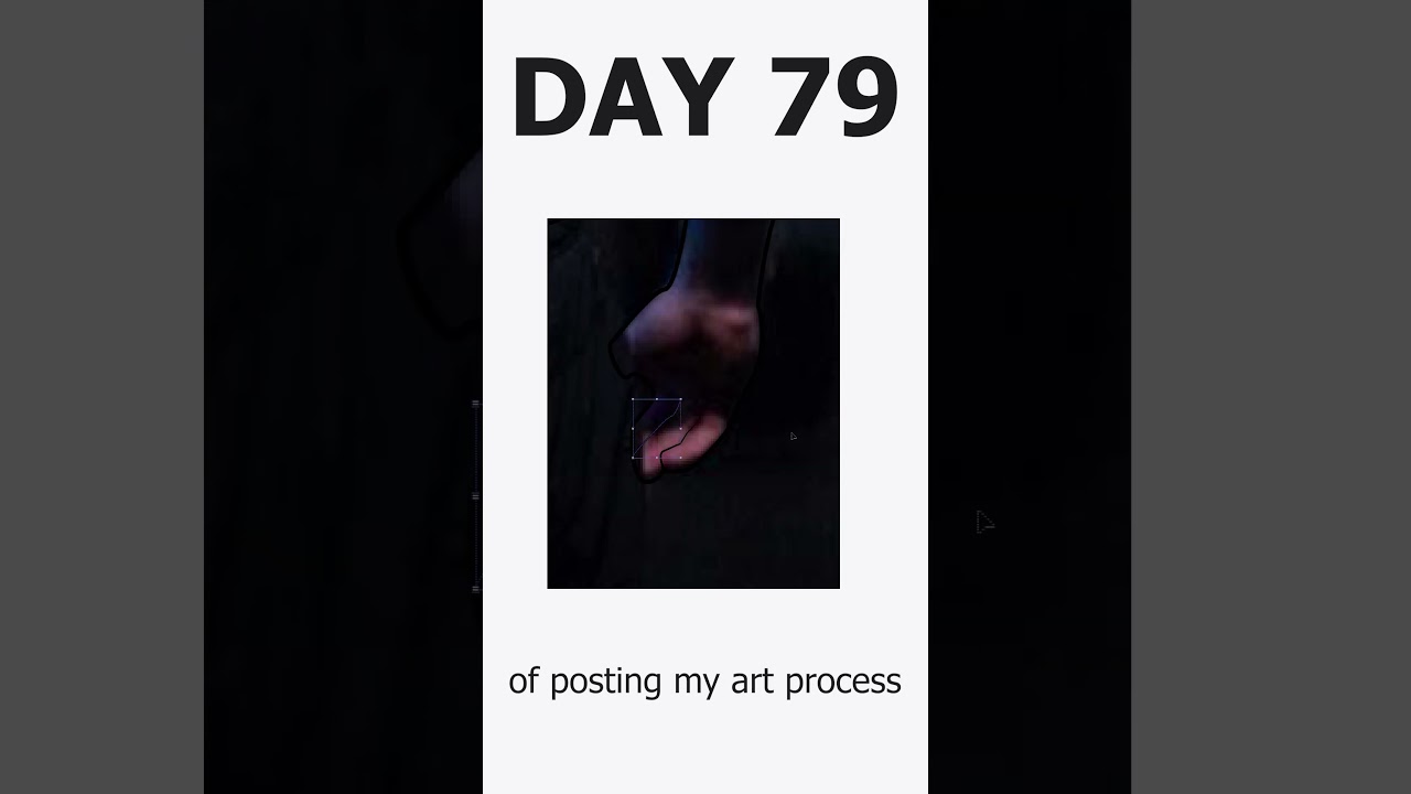 Vector Art drawing process|Portrait Day 79