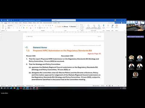 2025-06-19 Strategy and Policy Committee Meeting Recording #1