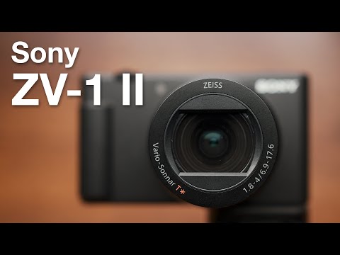Sony ZV-1 II: Vlog style (ZV1M2/B)