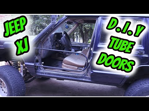 JEEP XJ DIY BUDGET TUBE DOORS - THE AVERAGE JEEPERS