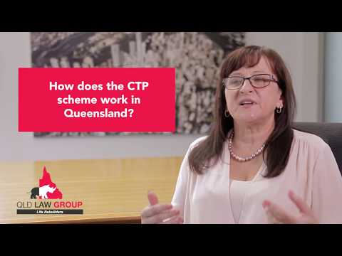 How does the CTP scheme work in Queensland?