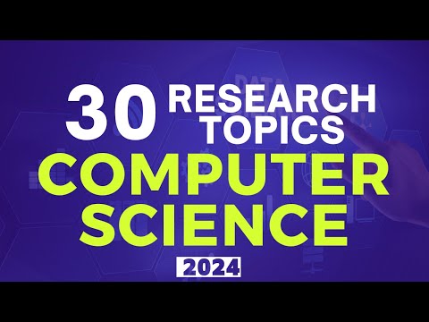 30 RESEARCH TOPICS COMPUTER SCIENCE for 2025