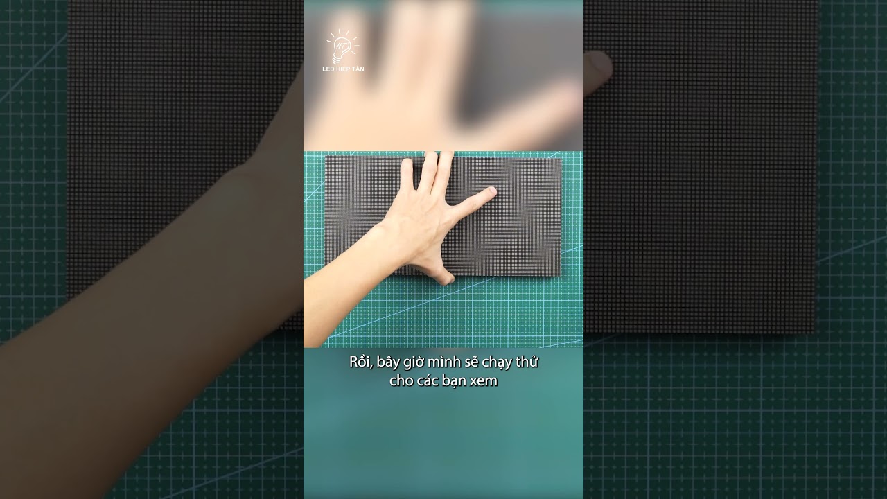 LED Hiệp Tân - Giới thiệu tấm LED màn hình P1.86H full in GKGD