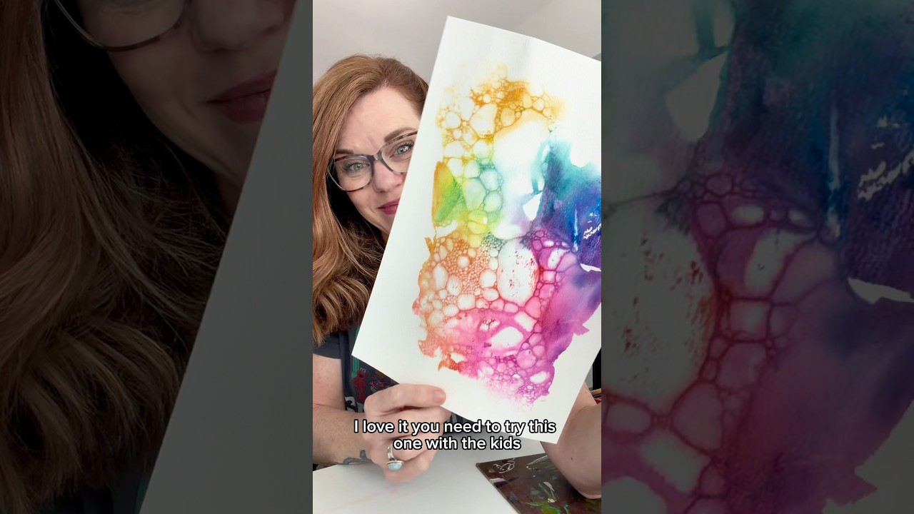 Watercolor Bubble Art