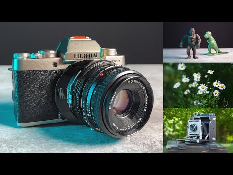 Minolta MD to Fujifilm X TLT ROKR Tilt-Shift Adapter #photography #filmmaking #tiltshift